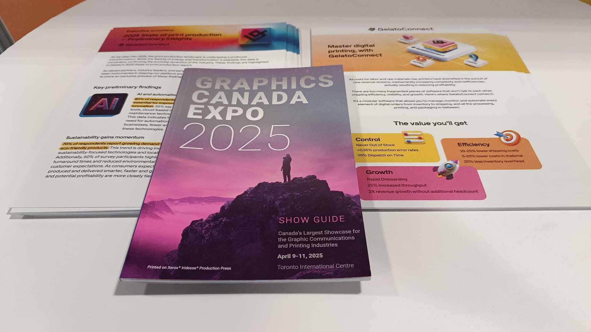 Inside Graphics Canada 2025 | GelatoConnect